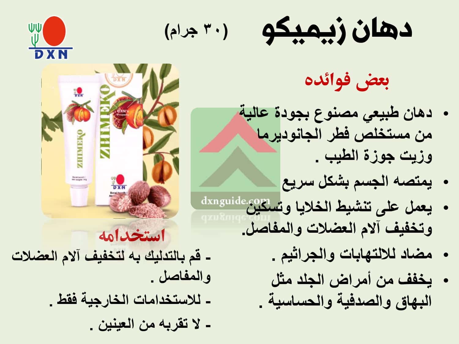 كتالوج منتجات DXN - دليل دكسن